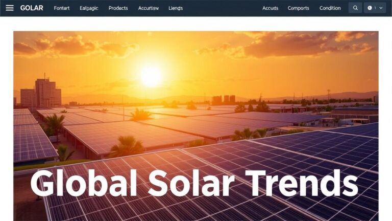 Global Solar Trends | How Renewable Energy is Transforming the World